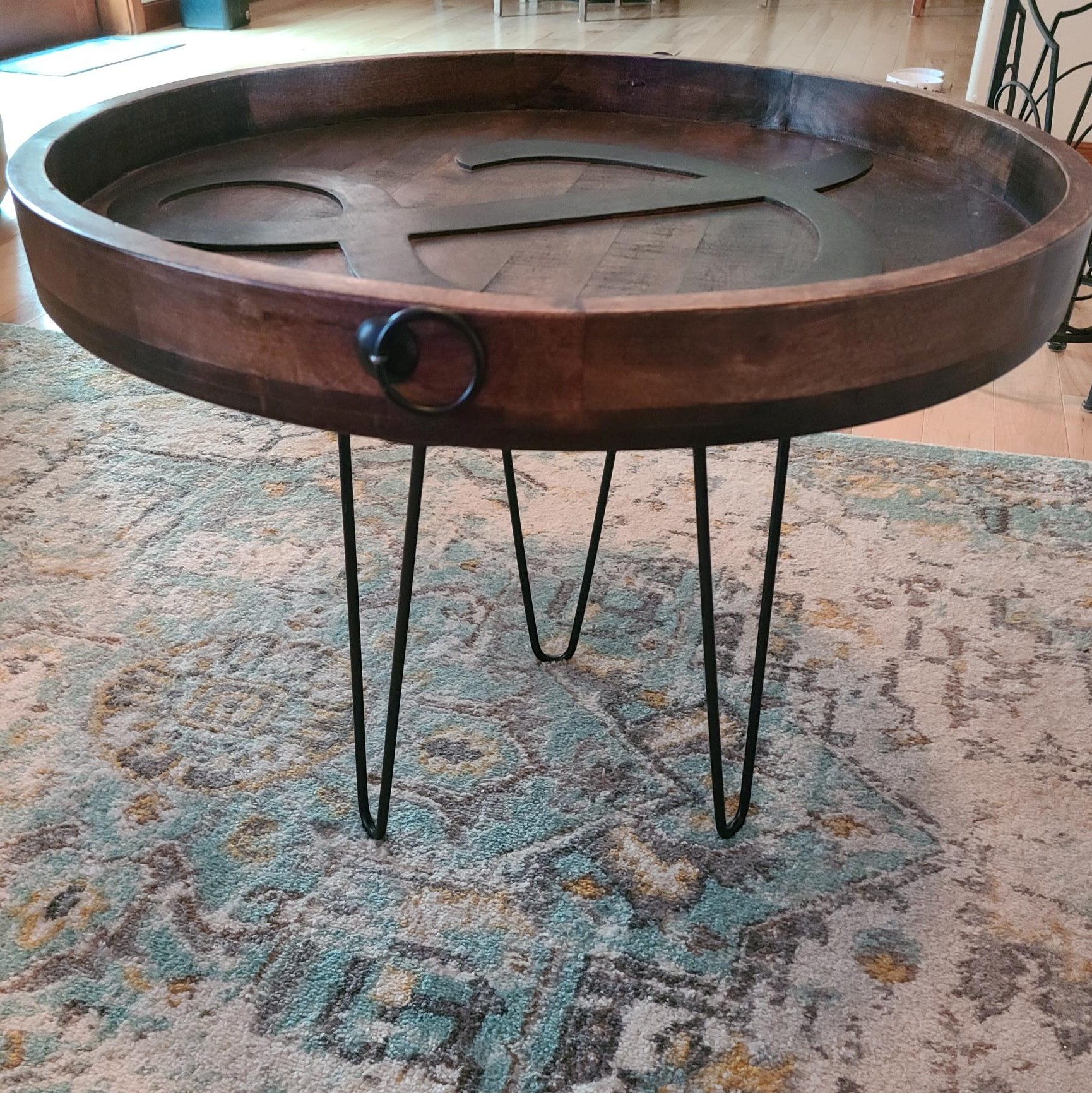 How to Build a Custom Coffee Table for less than $50!