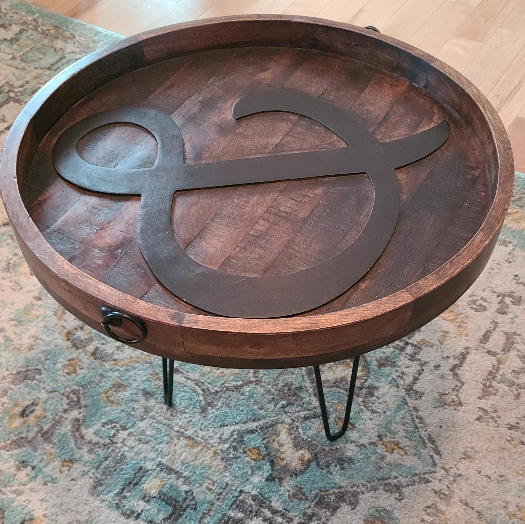 How to Build a Custom Coffee Table for less than $50!